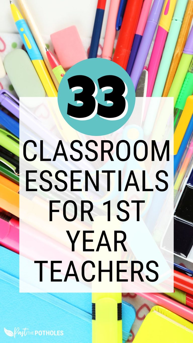 33 Essential New Teacher Must Haves You'll Really Want (+5 You Don't ...