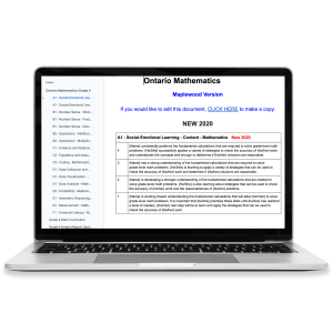 Editable Report Card Comment Banks (Ontario and BC) - PAST THE POTHOLES