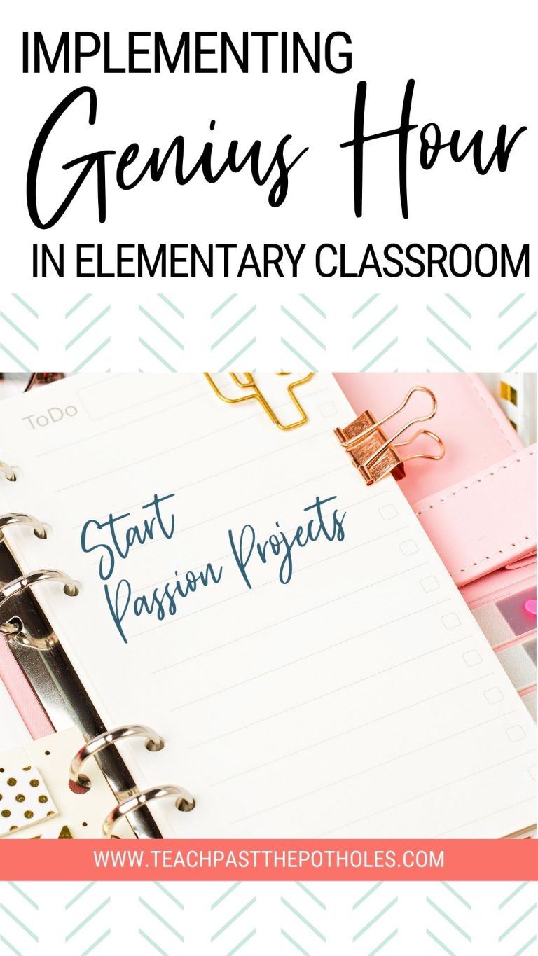 How to Implement Passion Projects for Elementary Students (Stress-free ...
