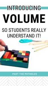 Introducing Volume: How to Teach Volume so Students Really Understand ...