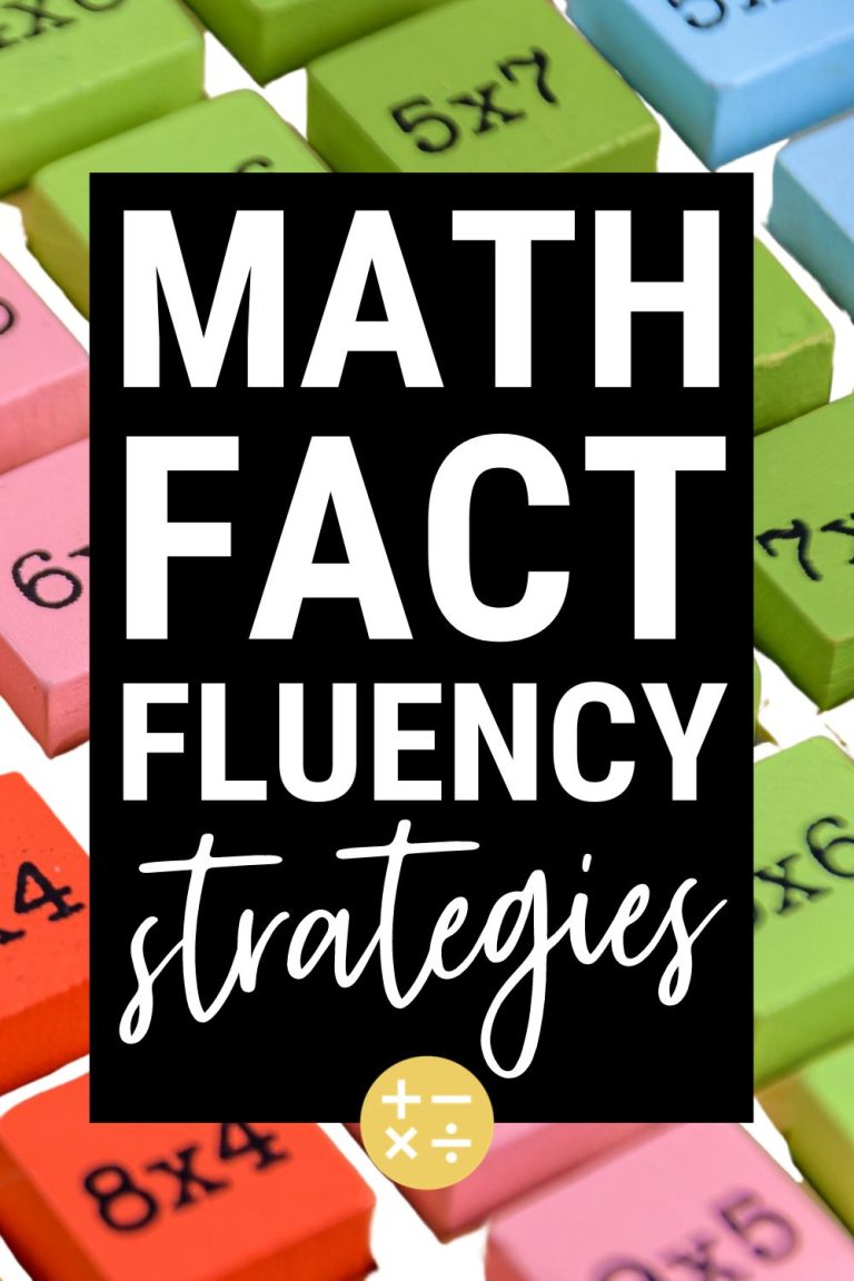 9 Multiplication Facts Strategies for Math Fact Fluency - PAST THE POTHOLES